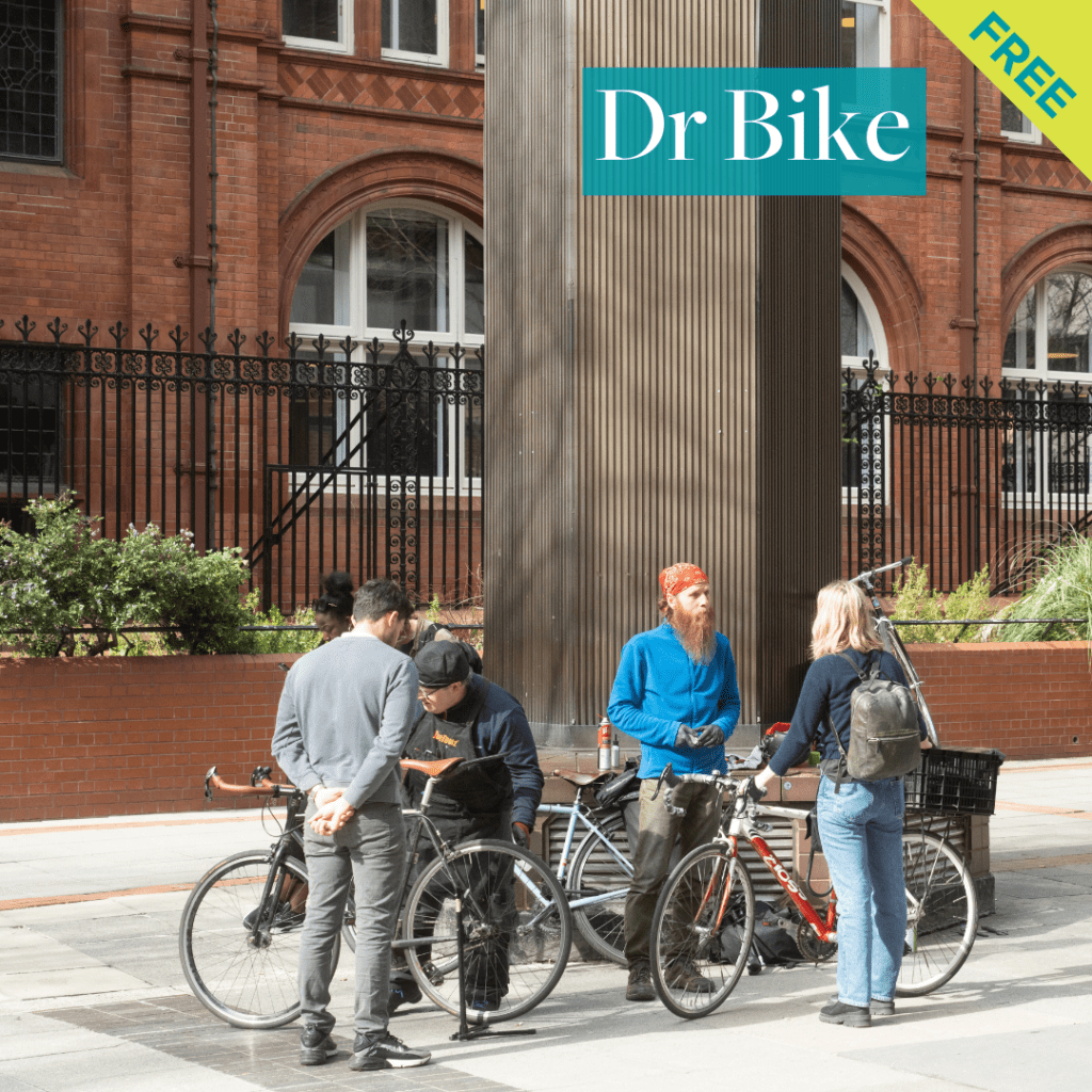 Winter cycle maintenance with Dr Bike - Central District Alliance